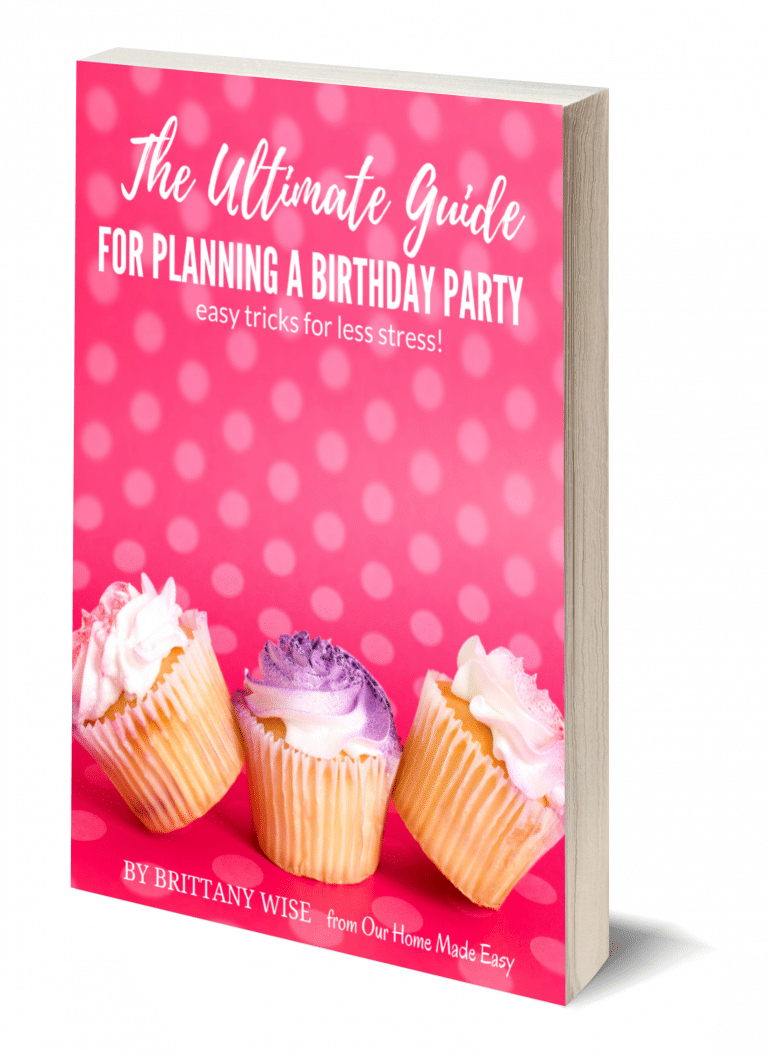 The Ultimate Birthday Party Bundle Planner | Our Home Made Easy