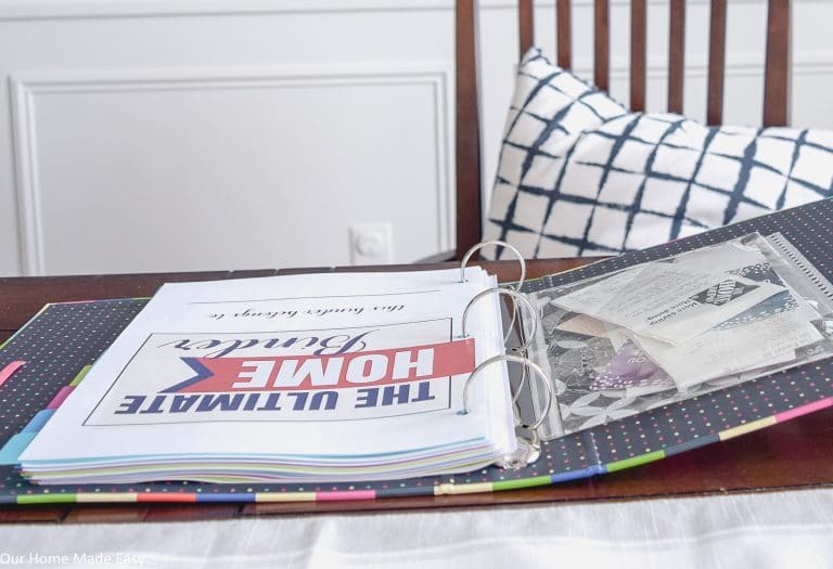 Introducing The Ultimate Home Binder! – Our Home Made Easy