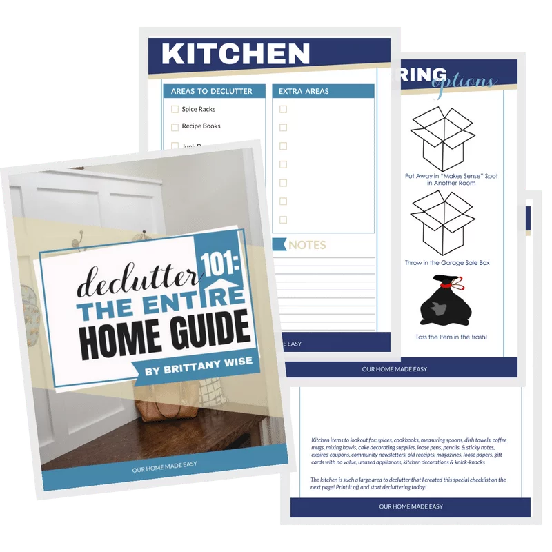 Declutter 101: The Guide to Declutter Your Home - Our Home Made Easy