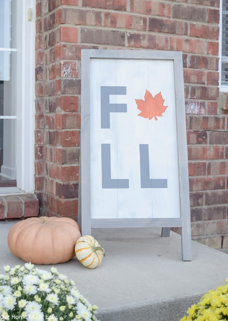 10 Easy DIY Fall Wood Signs To Make This Weekend – Our Home Made Easy