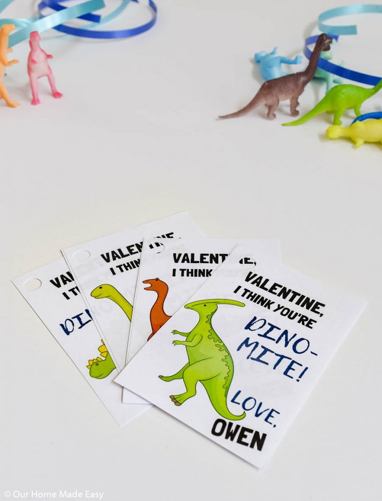 DIY Dinosaur Valentines Cards – Our Home Made Easy