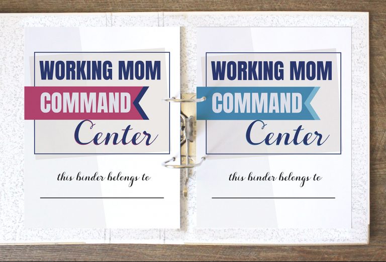 The Ultimate Home Binder: Working Mom Command Center
