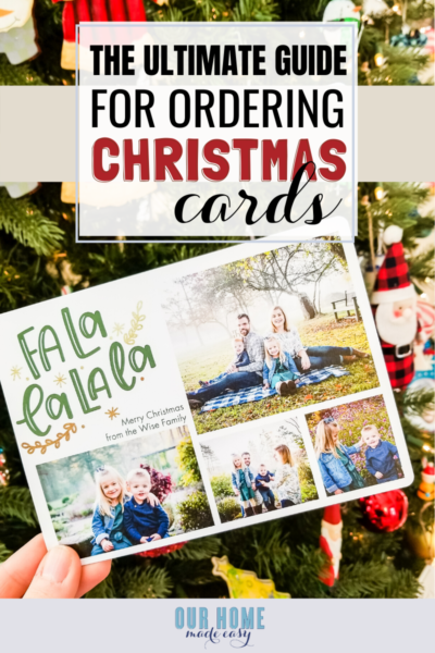 The Ultimate Guide to Creating Family Christmas Cards – Our Home Made Easy