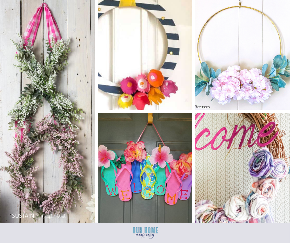 DIY Spring Wreath Ideas – Our Home Made Easy