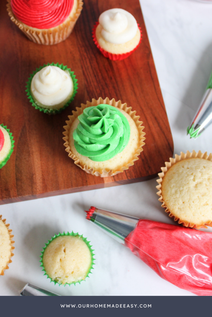 Easy Christmas Cupcake Recipe to do with Kids – Our Home Made Easy