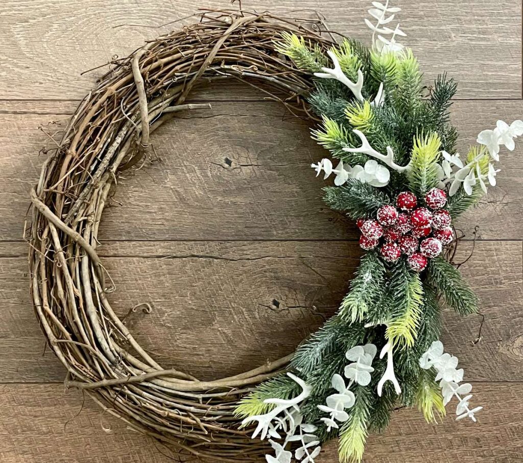 31 Rustic Christmas Wreath Ideas – Our Home Made Easy
