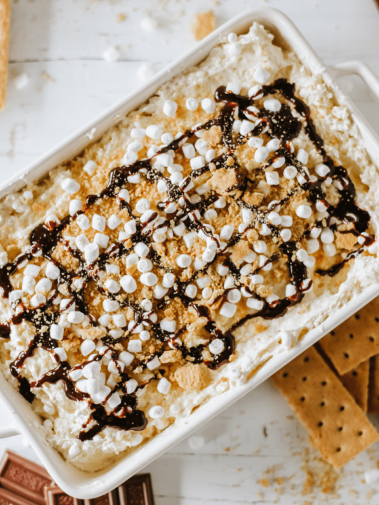 Smores Dip Recipe 10 Minute S'mores Dip Baked S'more Dip Recipe