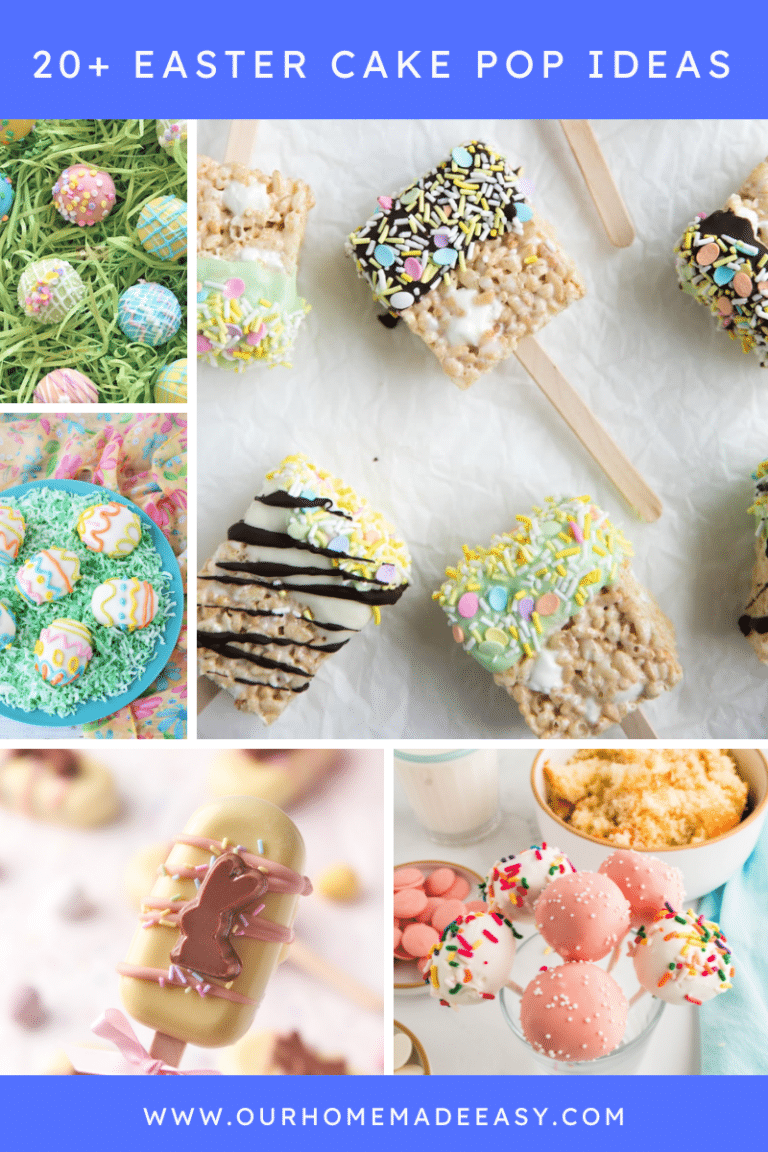 20+ Cute & Easy Easter Cake Pop Ideas – Our Home Made Easy