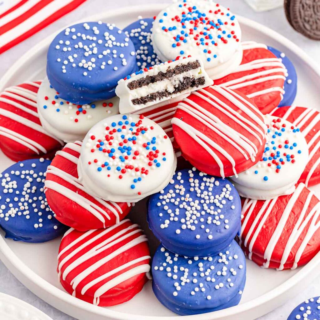 32 Party Ready Red, White, and Blue Snack Ideas – Our Home Made Easy