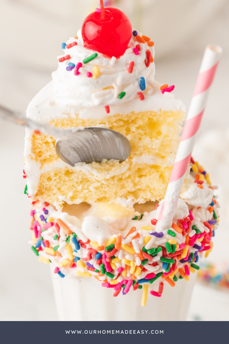 Easy Birthday Cake Shake Recipe (Better Than a Milkshake!) – Our Home ...