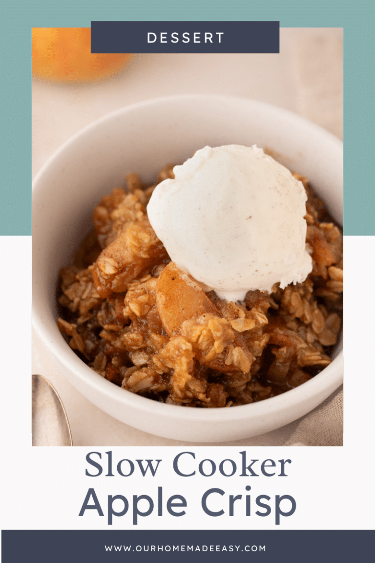 The Best Slow Cooker Apple Crisp (A Crock Pot Recipe) – Our Home Made Easy