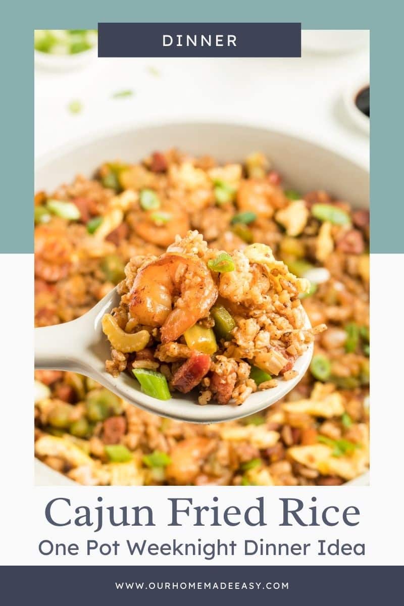 Cajun Fried Rice Recipe (Quick, Easy, One-Pan Dinner) – Our Home Made Easy