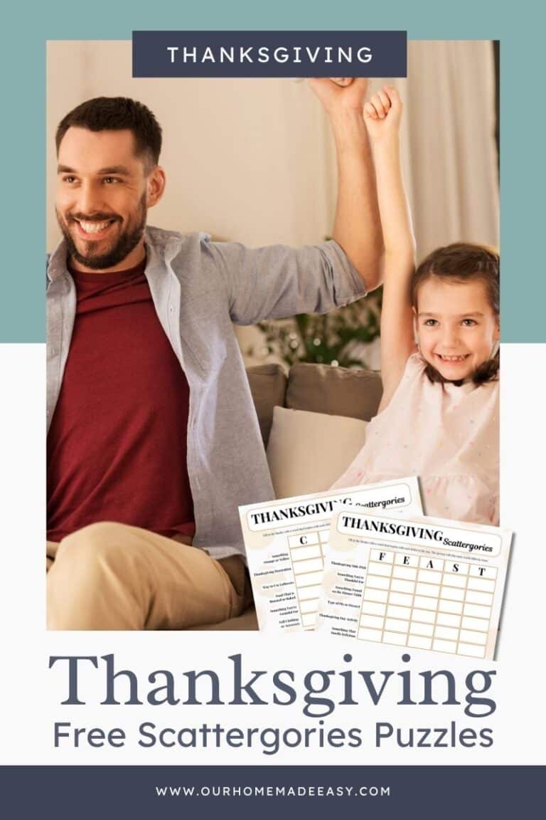 Free Thanksgiving Scattergories Printable (Fun Family Game) – Our Home ...
